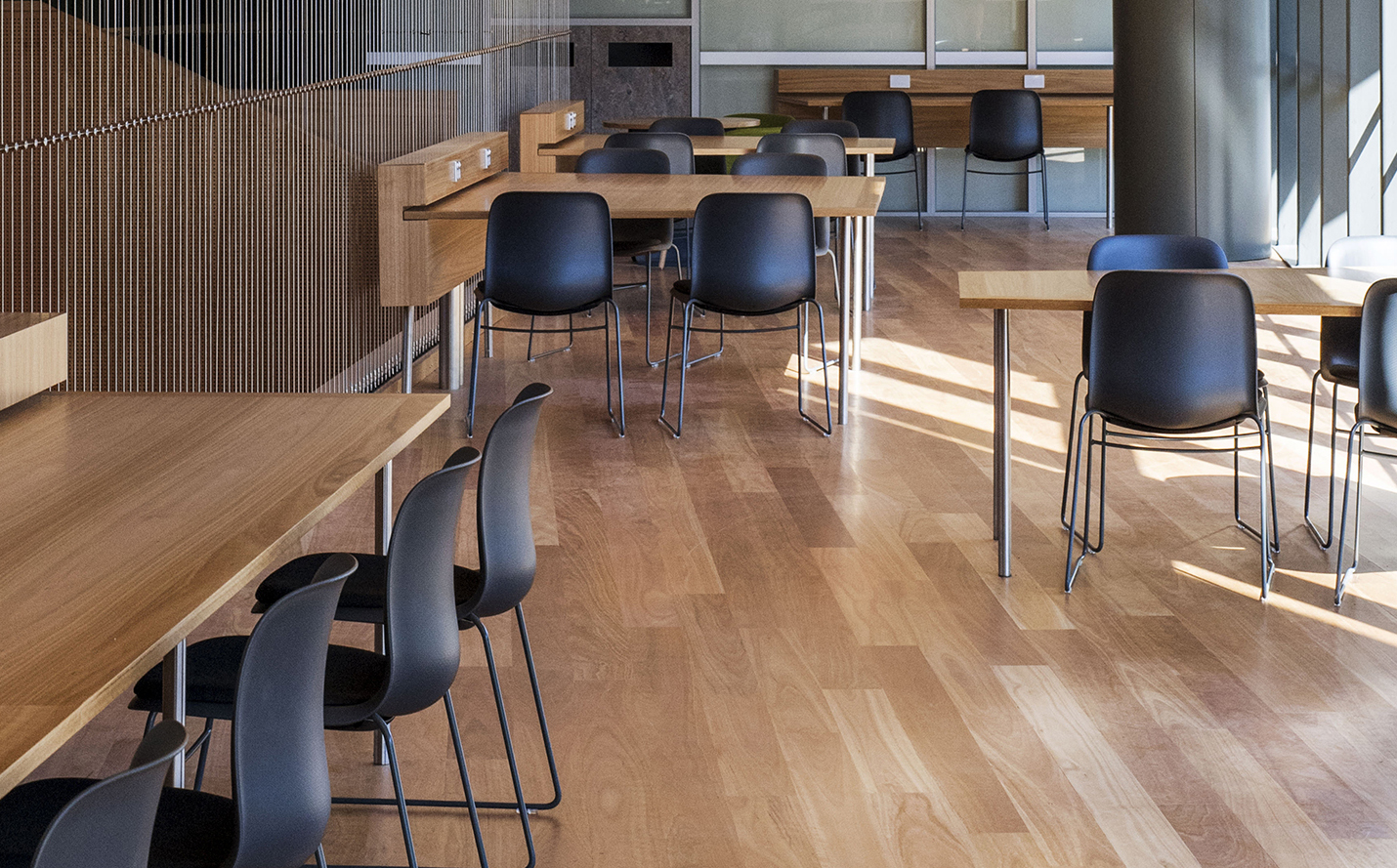 SixE sled side chair | HOWE Moving Design